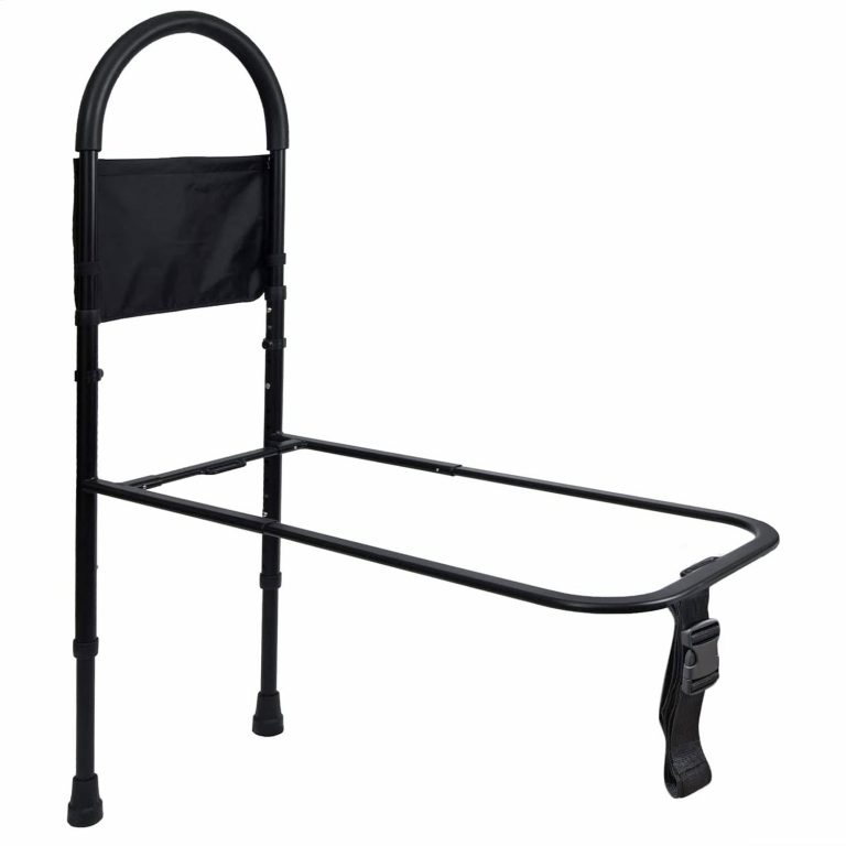 Height Adjustable Hand Bed Rail with Pouch