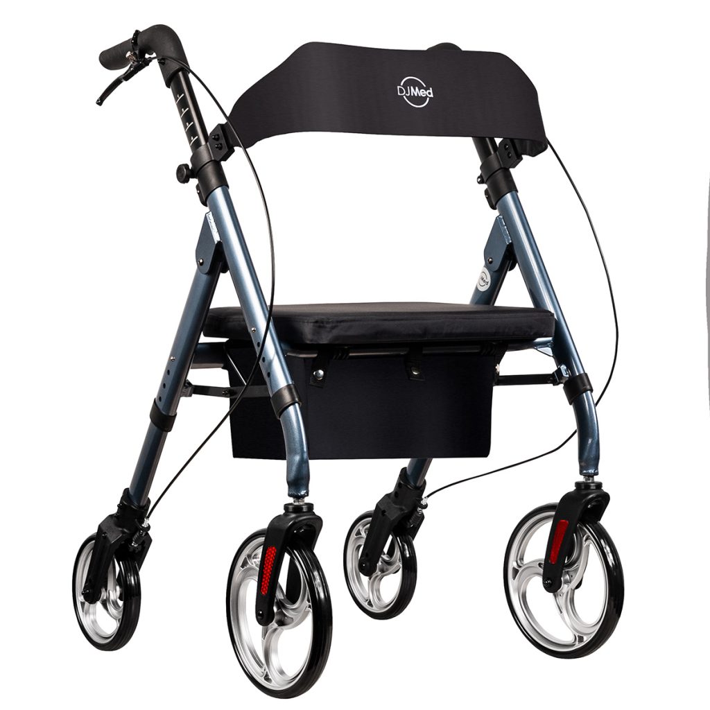 Tall & Strong Rollator, Heavy Duty Bariatric Mobility Walker