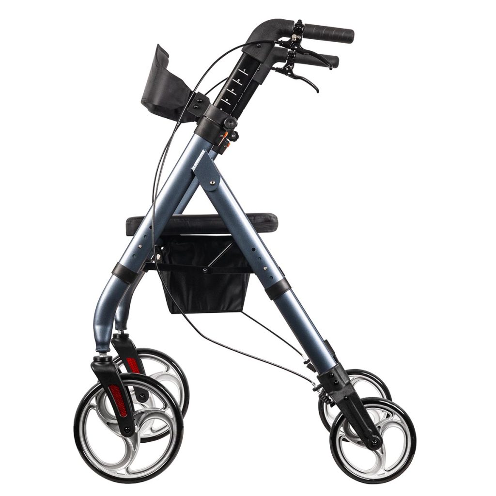 Tall & Strong Rollator, Heavy Duty Bariatric Mobility Walker