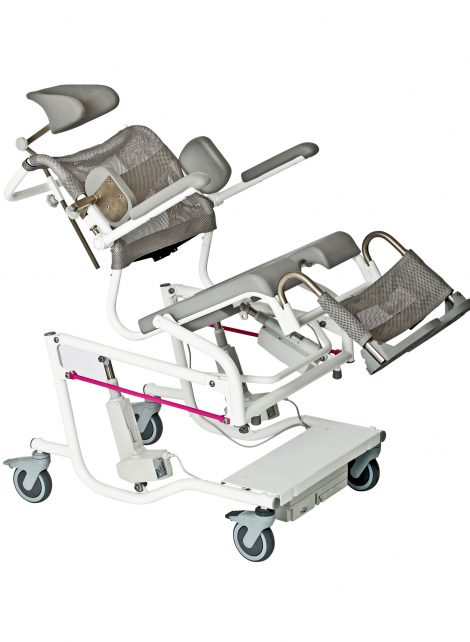 M2 Multi-Tip Shower Commode Chair