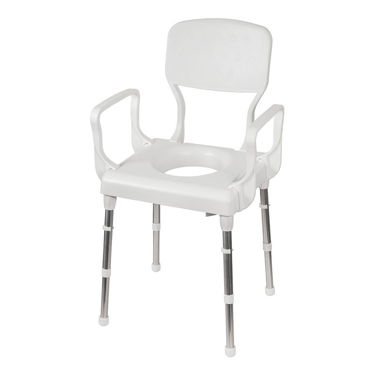 Rebotec Lyon - Height Adjustable Commode Chair