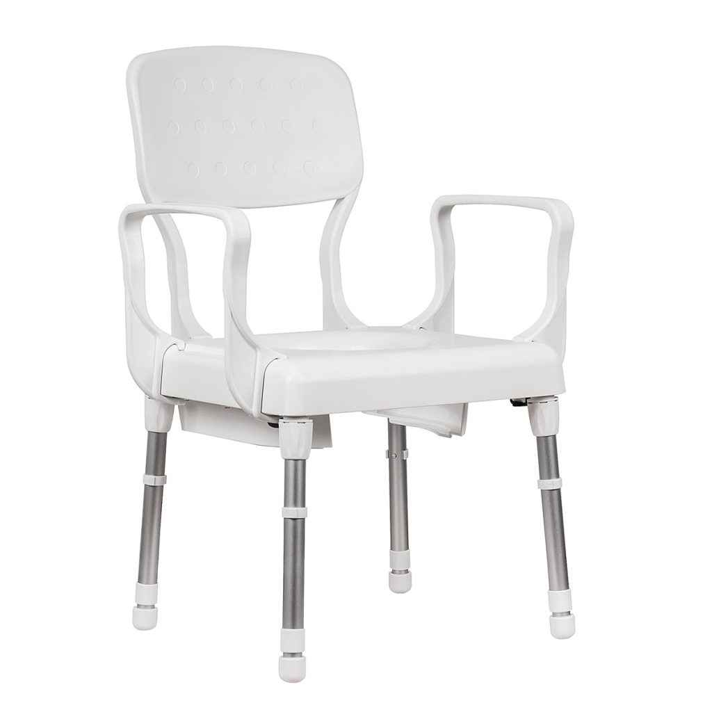 Rebotec Lyon - Height Adjustable Commode Chair